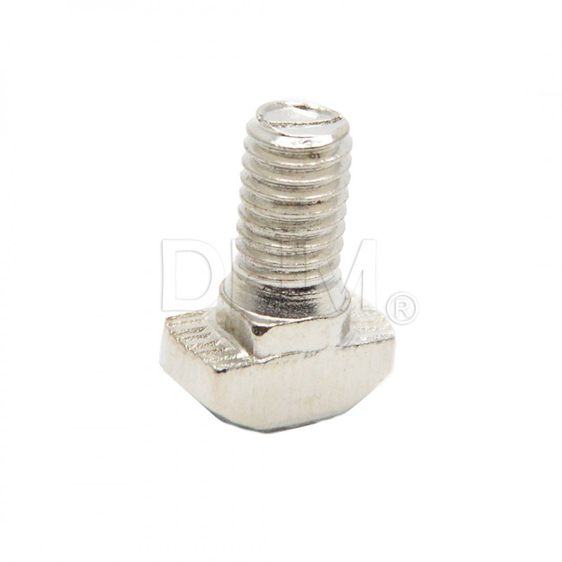Perno en T de montaje posterior - Acero de la serie 6 M6*12 mm