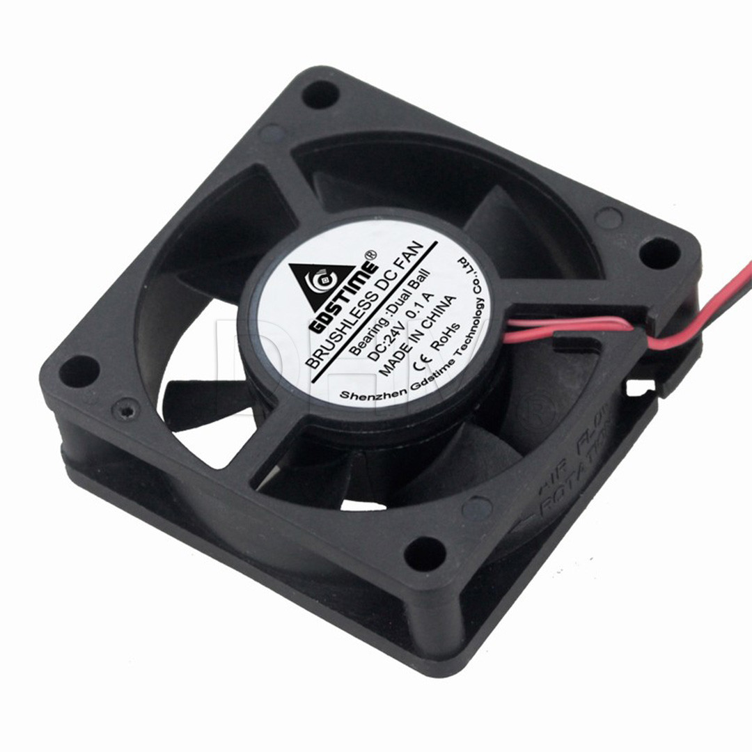Double bearing fan 60x60x20mm 24V