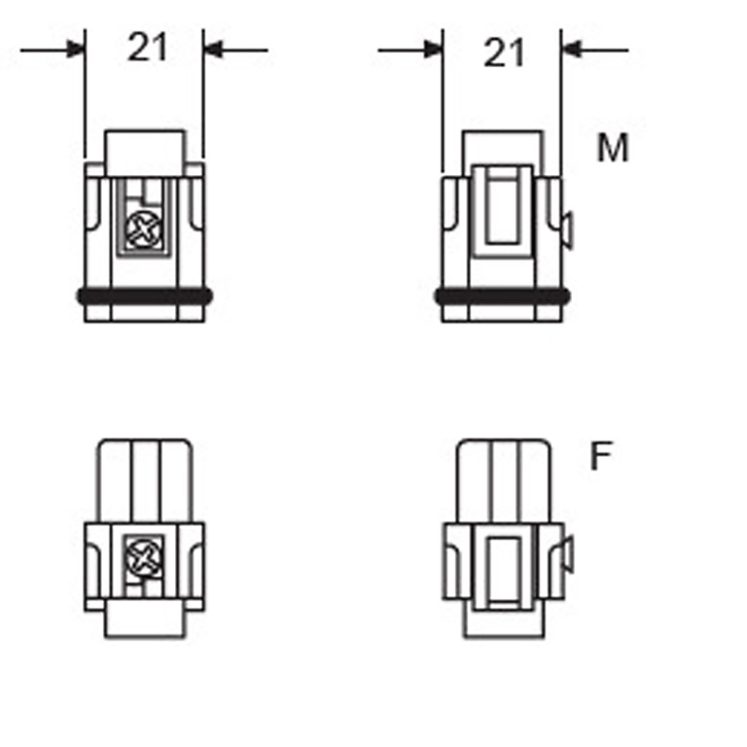 FRUIT PLUG 3P.+T 10A 600V - CKM 03