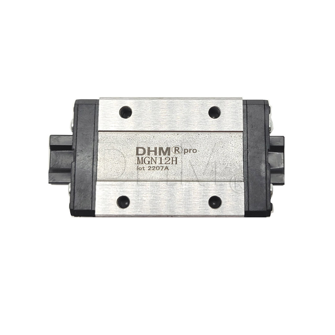 MGN12H linear guide carriage - 440C stainless steel medium preload