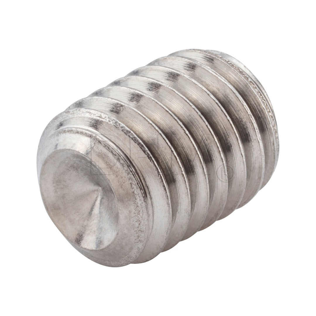 Grano con esagono incassato M8x10 punta a coppa - vite senza testa ...