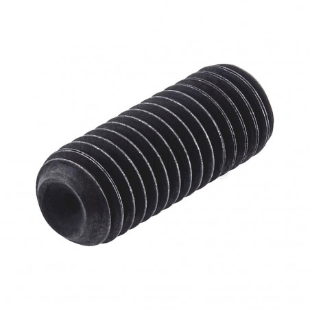 Hexagon socket cog M4x10 cupped tip - steel headless screw