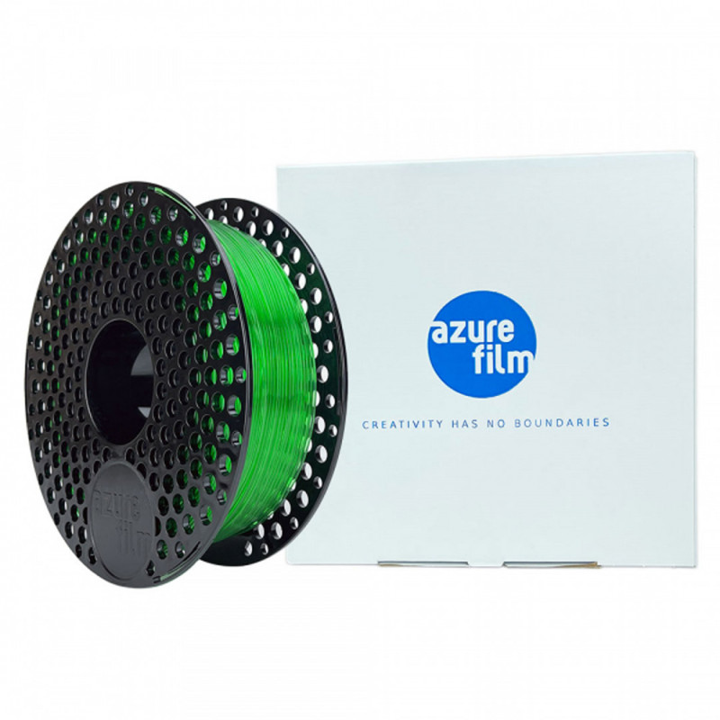 PETG Green Transparent filament 1.75mm 1kg - FDM 3D printing filame...
