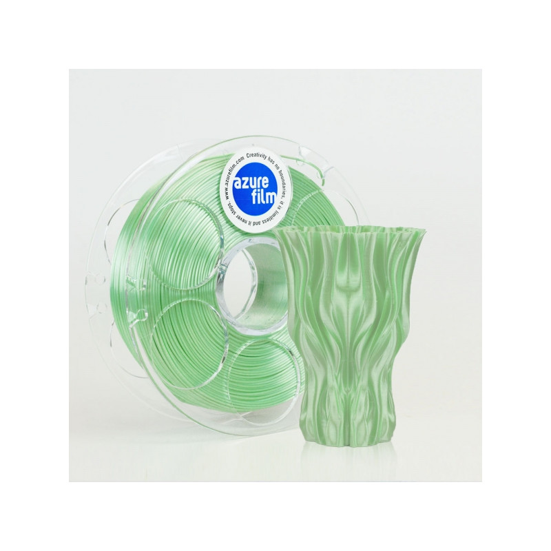 PLA Silk Aquamarine Filament Sample 1.75mm 50g 17m - FDM 3D Printin...