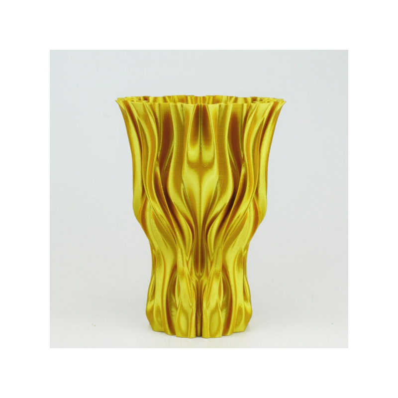 PLA Silk Gold Filament Sample 1.75mm 50g 17m - FDM 3D Printing Fila...