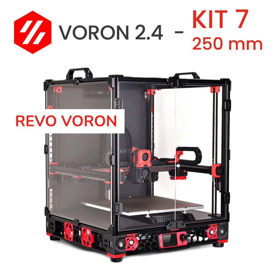 Bausatz Voron 2.4 250 mm - Abstand - STEP 7 StealthBurner & Hot end...