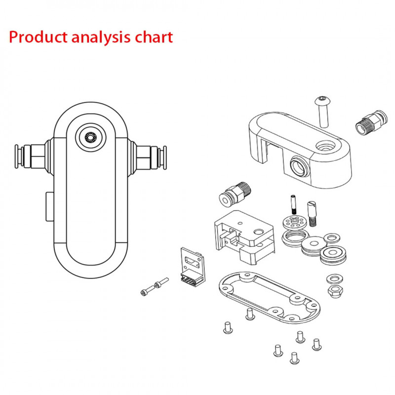 Smart Filament Sensor V1.0 BIGTREETECH - 3D Drucker Filament Sensor