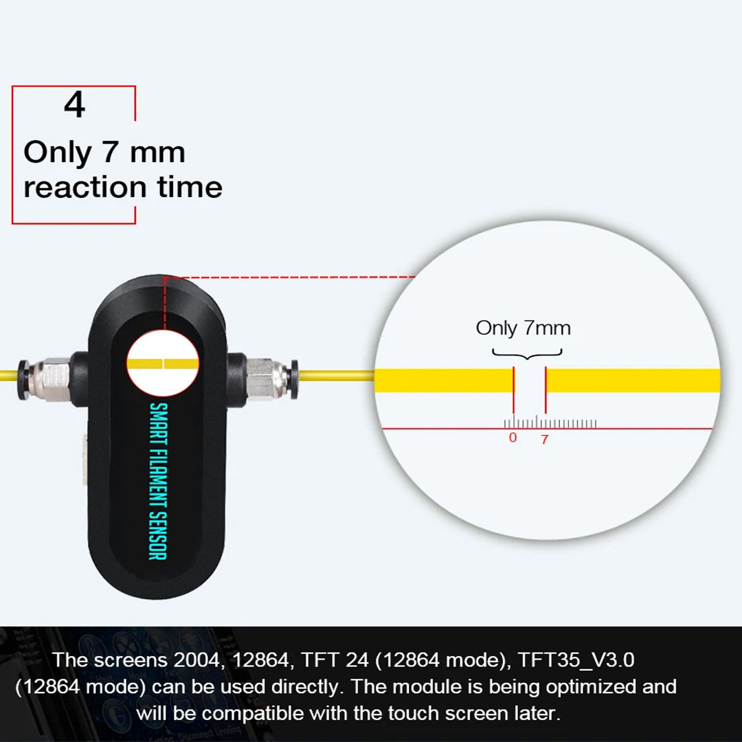 Smart Filament Sensor V1.0 BIGTREETECH - 3D printer filament sensor