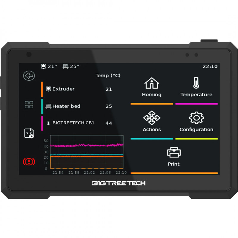 BIGTREETECH Pad 7 avec carte centrale CB1 préinstallée pour Running...