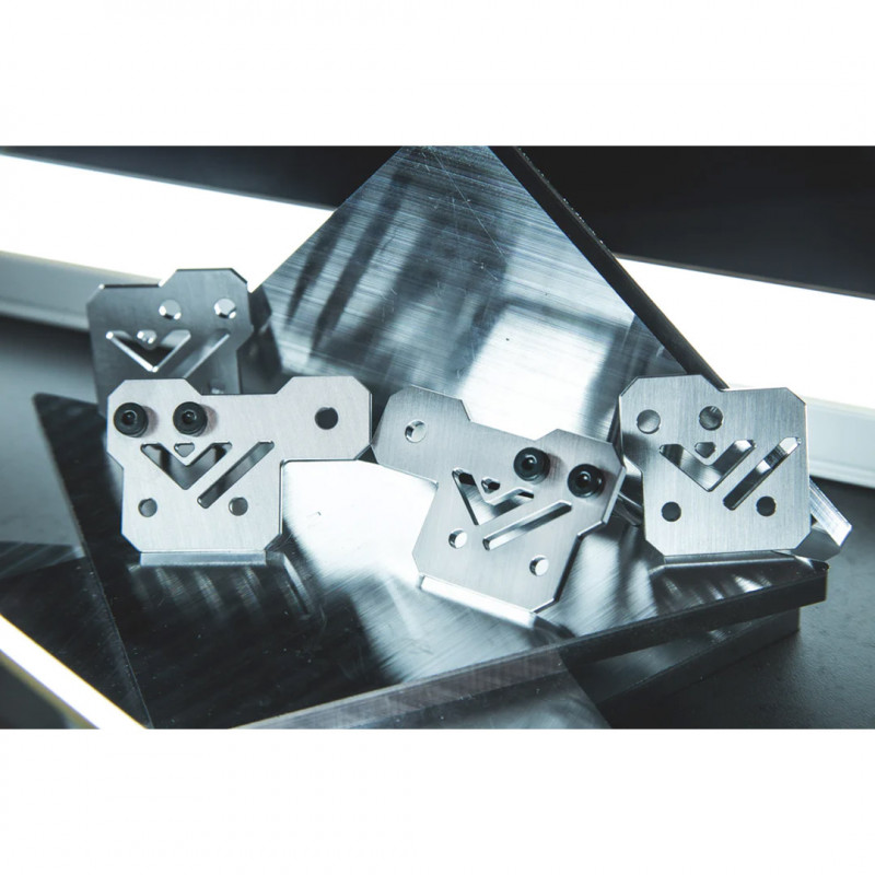 Aluminum bracket with shoulder bolts for VzBot VZ330