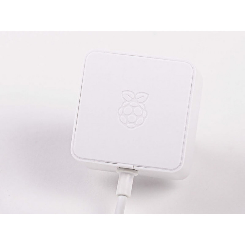 Raspberry Pi 4 Official Power Supply (5.1V - 3A) White with EU Plug