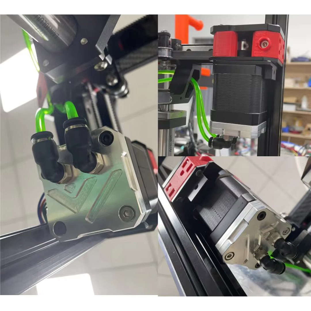 VzBoT Nema17 Liquid Cooling Plate - Precision Cooling 3D Printer En...