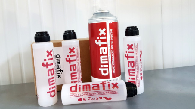 Dimafix spray and Dimafix pen: Special adhesives for 3D printing