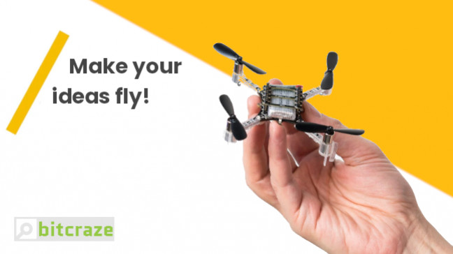 Crazyflie 2.1 Brushless - advanced indoor modular drone for research ...
